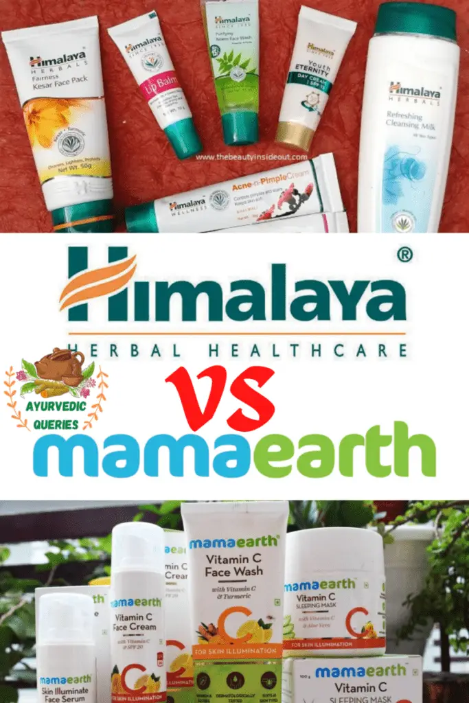 Mamaearth vs Himalaya – Which products are the best? – Ayurvedic Queries