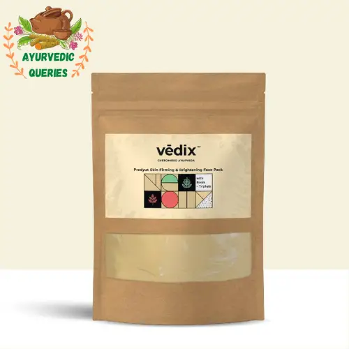 VEDIX PRADYUT SKIN FIRMING & BRIGHTENING FACE PACK – Ayurvedic Queries